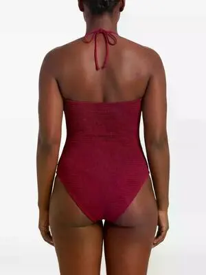 PARAMIDONNA Adriana Pearls Swimsuit - Red