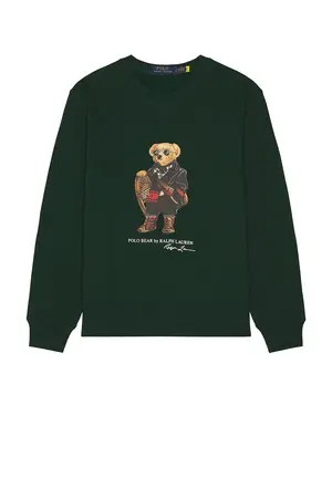 Ralph Lauren Bear Crew Neck Sweatshirt Sweatshirts Hoodies For Men
