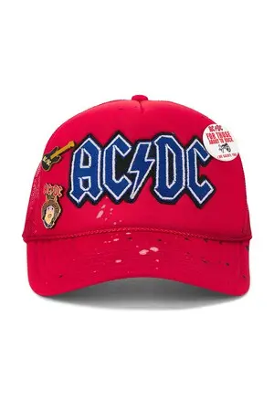 MadeWorn Ac/dc Trucker Hat - Red