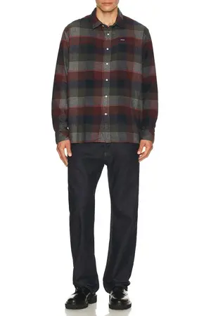 Barbour Copswell Relaxed Checked Shirt - Navy