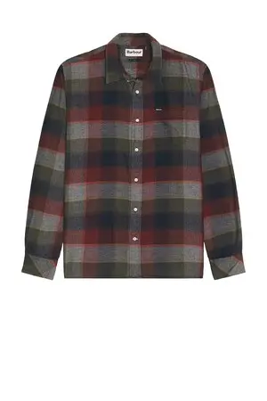 Barbour Copswell Relaxed Checked Shirt - Navy