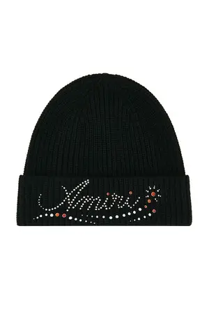 Amiri Studded Beanie - Black