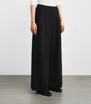 ME+EM Jersey Wide-leg Trousers