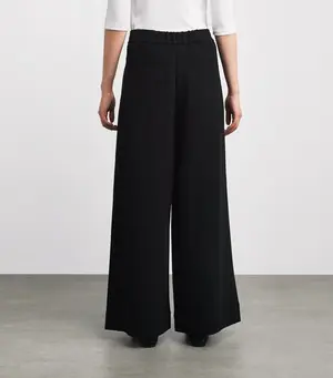 ME+EM Jersey Wide-leg Trousers