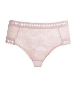Maison Lejaby Lace Songe Shorty Briefs - Pink