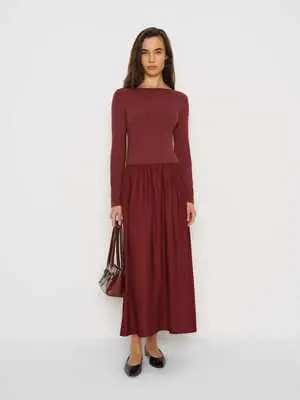 Oversized Long Sleeve Maxi Dresses