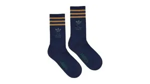 BRAIN DEAD X Adidas Crew Socks - Navy Blue