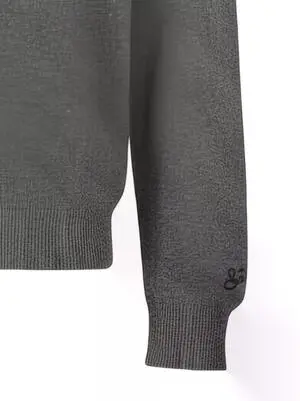 MC2 SAINT BARTH Crew-neck Long Sleeve Sweater - Grey