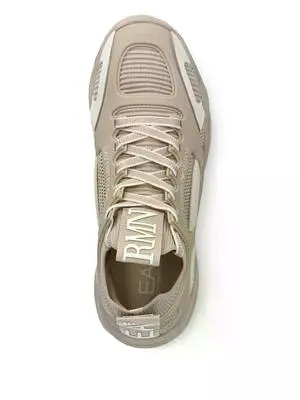 Emporio Armani Cut-out Effect Sneakers