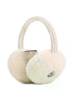Moncler Teddy Ear Muffs - Neutrals