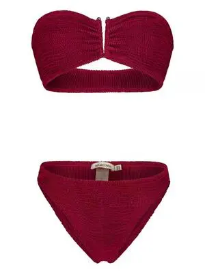 PARAMIDONNA Frida Textu Bikini - Red