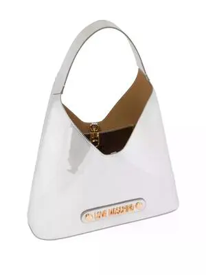Moschino Logo Plaque Shoulder Bag