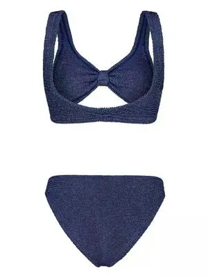PARAMIDONNA Salma Bow-design Bikini - Blue