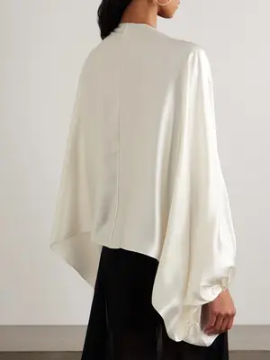 Sharon Wauchob Oversized Silk-satin 'cul' Blouse