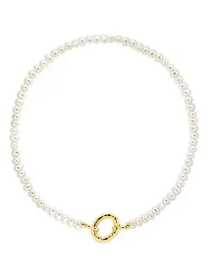 OBSIDIAN Odyssey Pearl Necklace - Gold