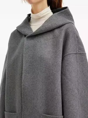 B+AB Hooded Alpaca Wool-blend Jacket