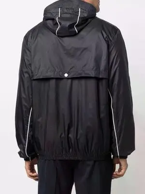Thom Browne Logo Patch Hooded Jacket