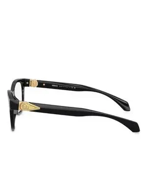 Versace Medusa-embellished Rectangle Eyeglasses