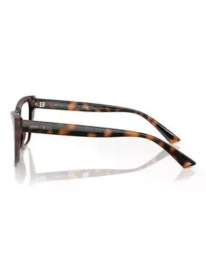 JIMMY CHOO Tortoiseshell Cat-eye Glasses