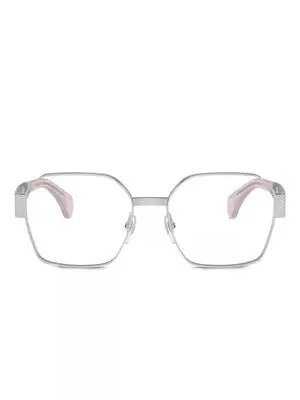 ALAIN MIKLI Geometric-frame Glasses - Silver