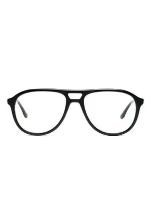 PETER AND MAY Aria Nocturne Browline Eyeglasses - Black