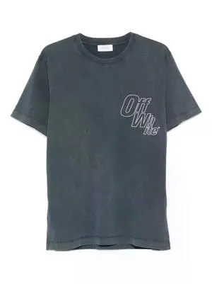 Off-White Outline-arrow Logo-print T-shirt