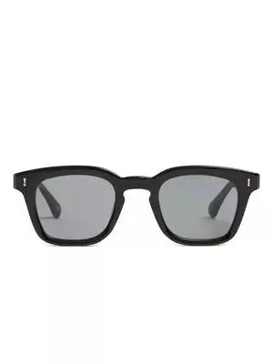 PETER AND MAY Square-frame Sunglasses - Black