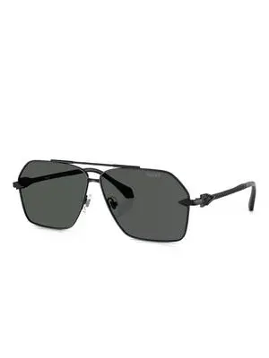 Versace Medusa-embellished Pilot Sunglasses