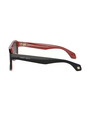 Giorgio Armani Oversized Frame Sunglasses