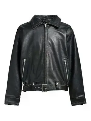 BREATH Zip-pocket Biker Jacket