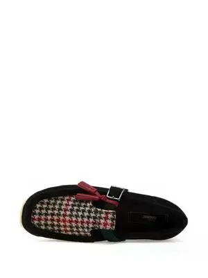 Clarks T-bar Houndstooth Wallabee Trainers