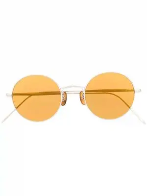 Oliver Spencer Round-frame Sunglasses - Silver