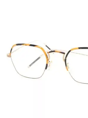 Oliver Spencer Hexagonal-frame Glasses