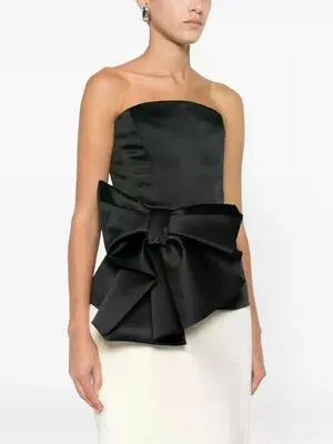 Viktor & Rolf Bow-embellished Strapless Top