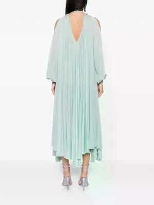 Blumarine Ruffled Asymmetric Dress