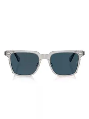 Oliver Spencer Square-frame Sunglasses - Grey