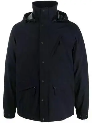 Aspesi Hooded Press-stud Fastening Jacket