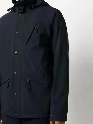 Aspesi Hooded Press-stud Fastening Jacket