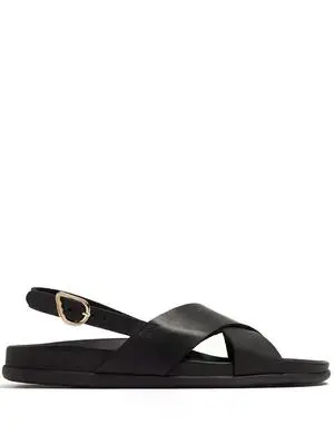 ANCIENT GREEK SANDALS Ikesia Sandals - Black