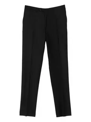 Canali Pleated Trousers - Black