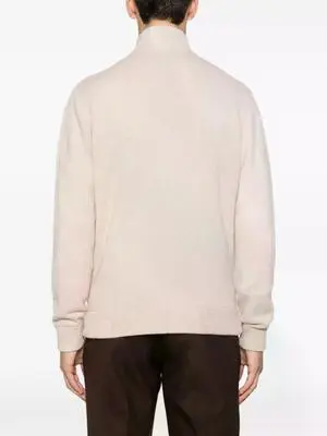 DELLA CIANA Buttoned Cardigan With High Neck And Pockets