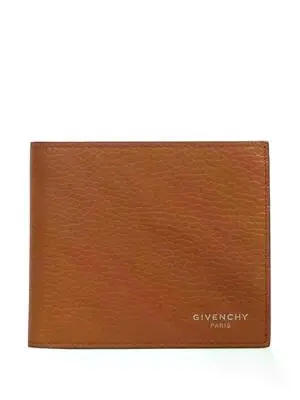 Givenchy Grained-leather Wallet - Brown