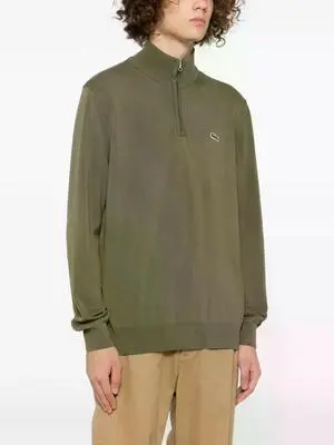 Lacoste Cotton High-neck Jumper