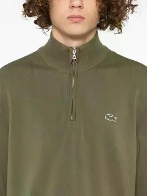 Lacoste Cotton High-neck Jumper