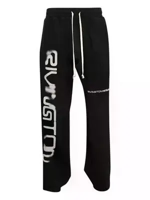 RRR123 Rivington Drawstring Trousers - Black