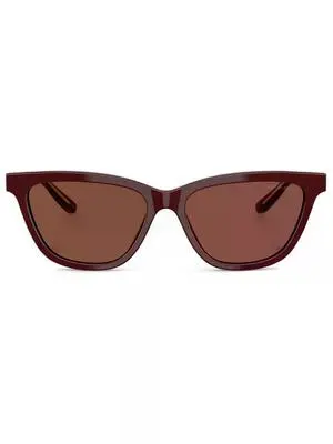 Giorgio Armani Rectangle-frame Sunglasses - Red