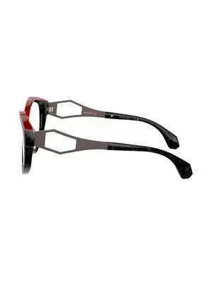 ALAIN MIKLI Geometric Frame Glasses