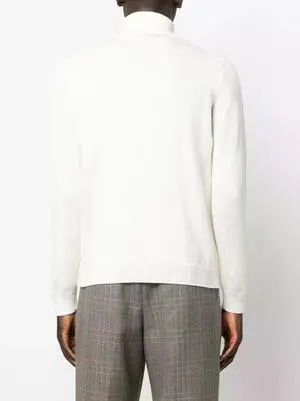ROBERTO COLLINA Ribbed Hem Roll-neck Sweater