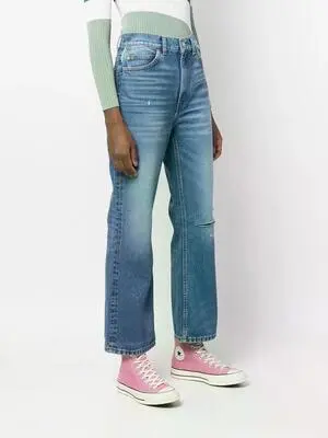 RE/DONE High-rise Flared Jeans