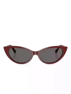 JIMMY CHOO Studded Cat-eye Sunglasses - Red